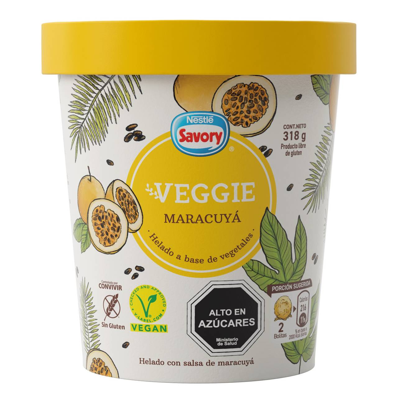 Savory lanza nuevo helado vegano y sin gluten